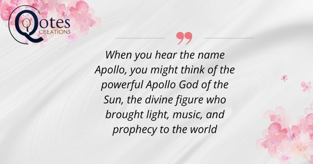 Apollo Quotes Legendary Sayings of Apollo the Deity & Apollo Creed ...