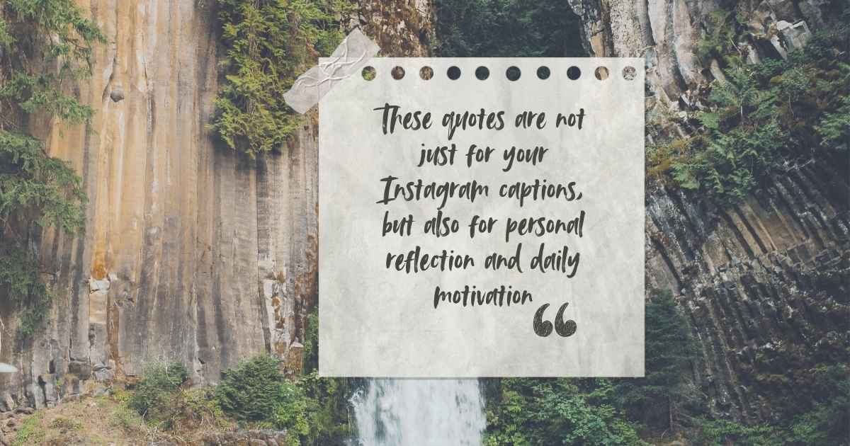 200+ Amazing Waterfall Quotes and Captions for Instagram - Quotes Creations